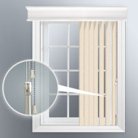 Bali Alexandria Vinyl Vertical Blind